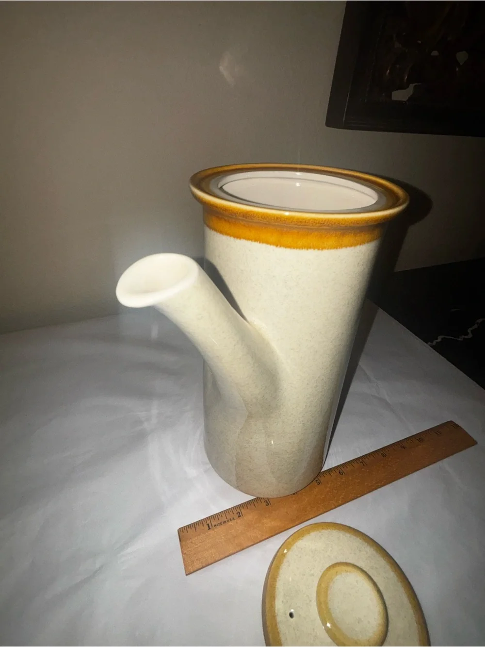 Mikasa | Dining | Vintage Mikasa Whole Wheat Stone Manor F580 Tall Tea ...